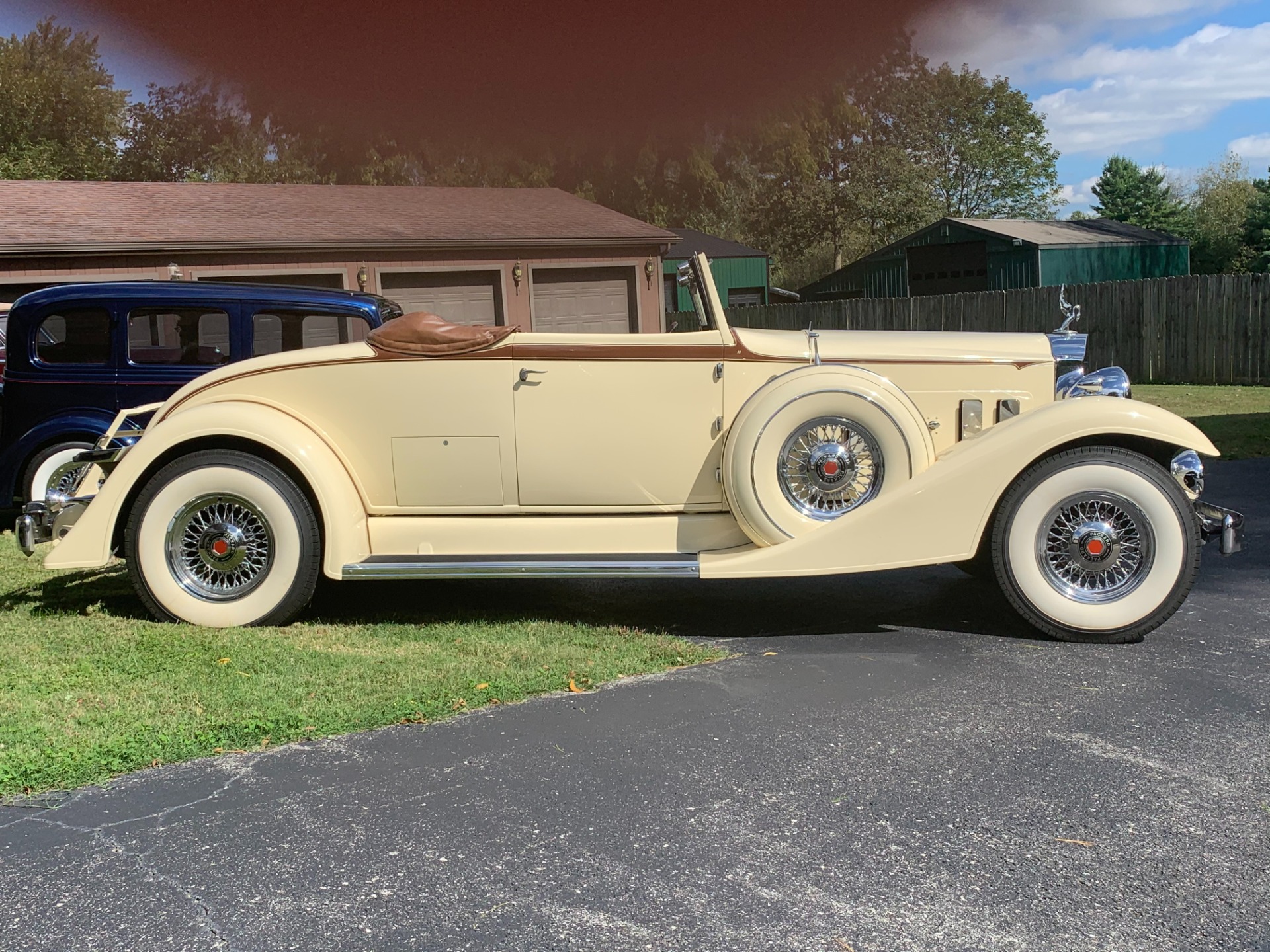 Used 1933 Packard Rumble Seat Coupe Roadster For Sale ($92,000 ...