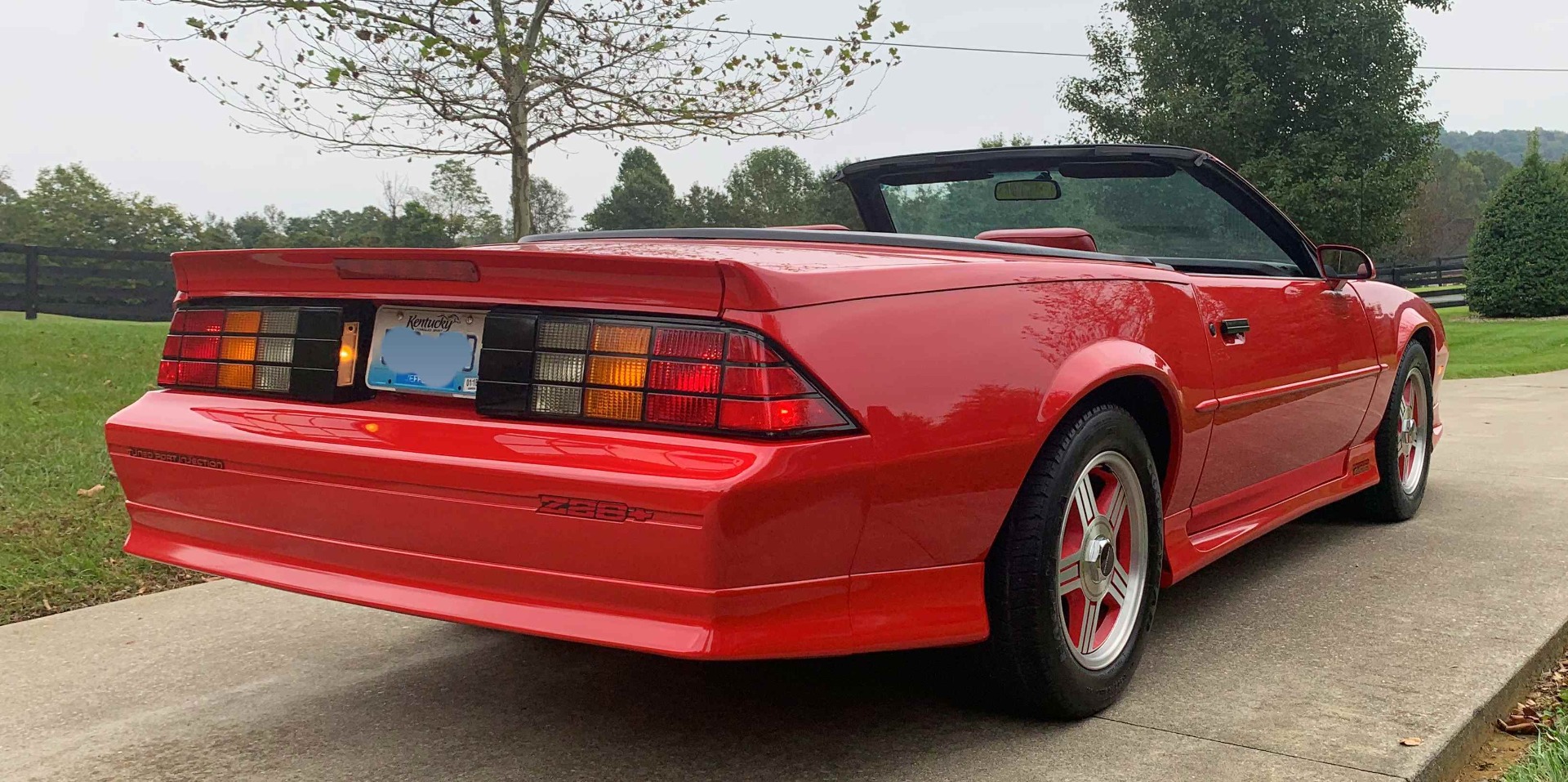 Used 1992 Chevrolet Camaro Z28 Convertible For Sale ($27,000) | Classic ...