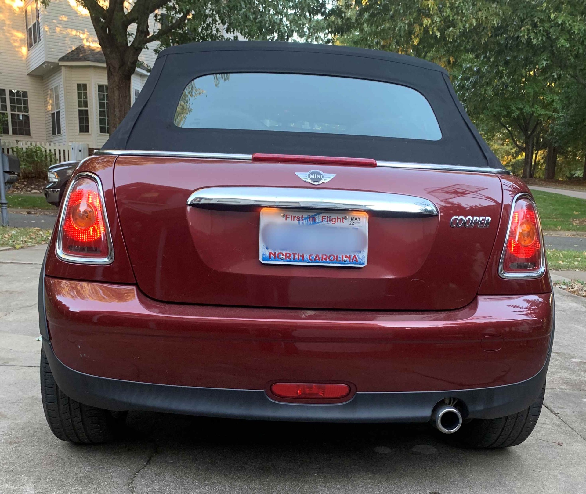 Used 2009 Mini Cooper Convertible For Sale ($10,500) | Classic Lady ...