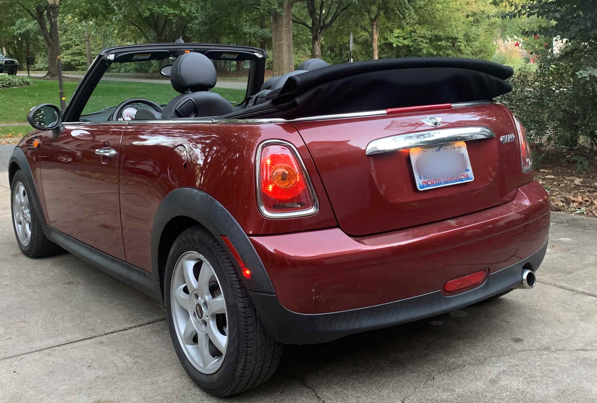 Used 2009 Mini Cooper Convertible For Sale ($10,500) | Classic Lady ...
