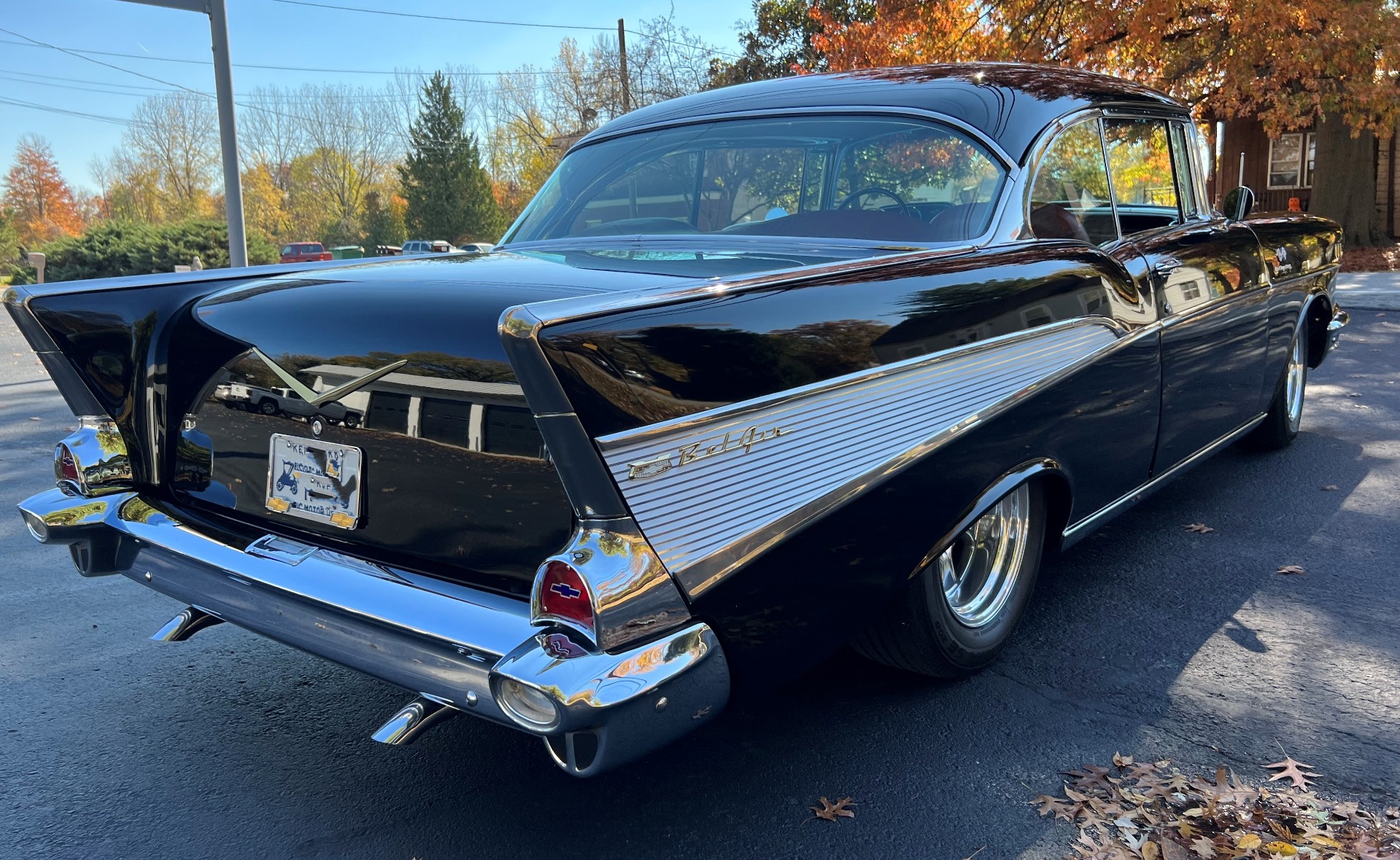 Used 1957 Chevrolet Bel Air For Sale ($99,500) | Classic Lady Motors ...
