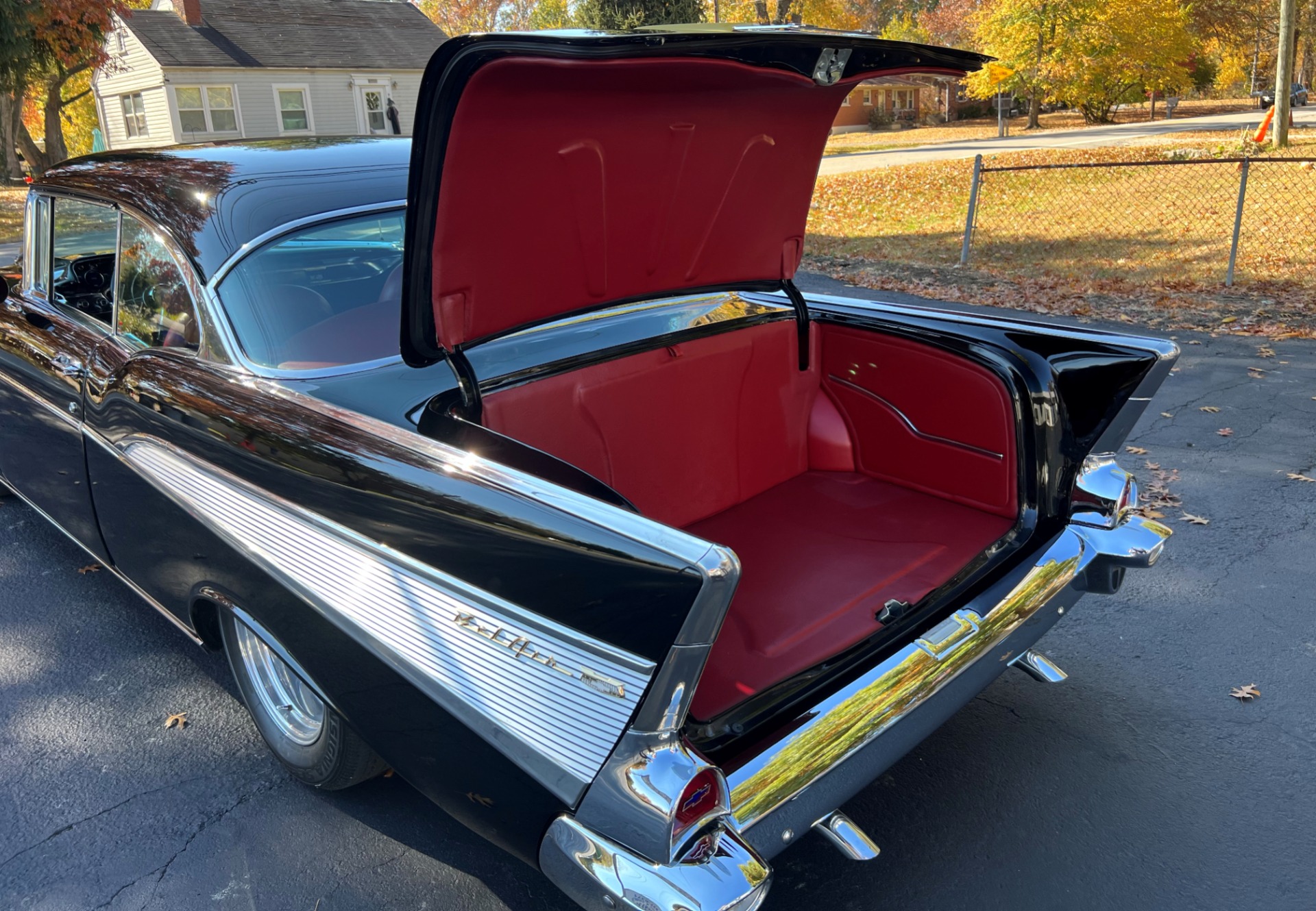 Used 1957 Chevrolet Bel Air For Sale ($99,500) | Classic Lady Motors ...
