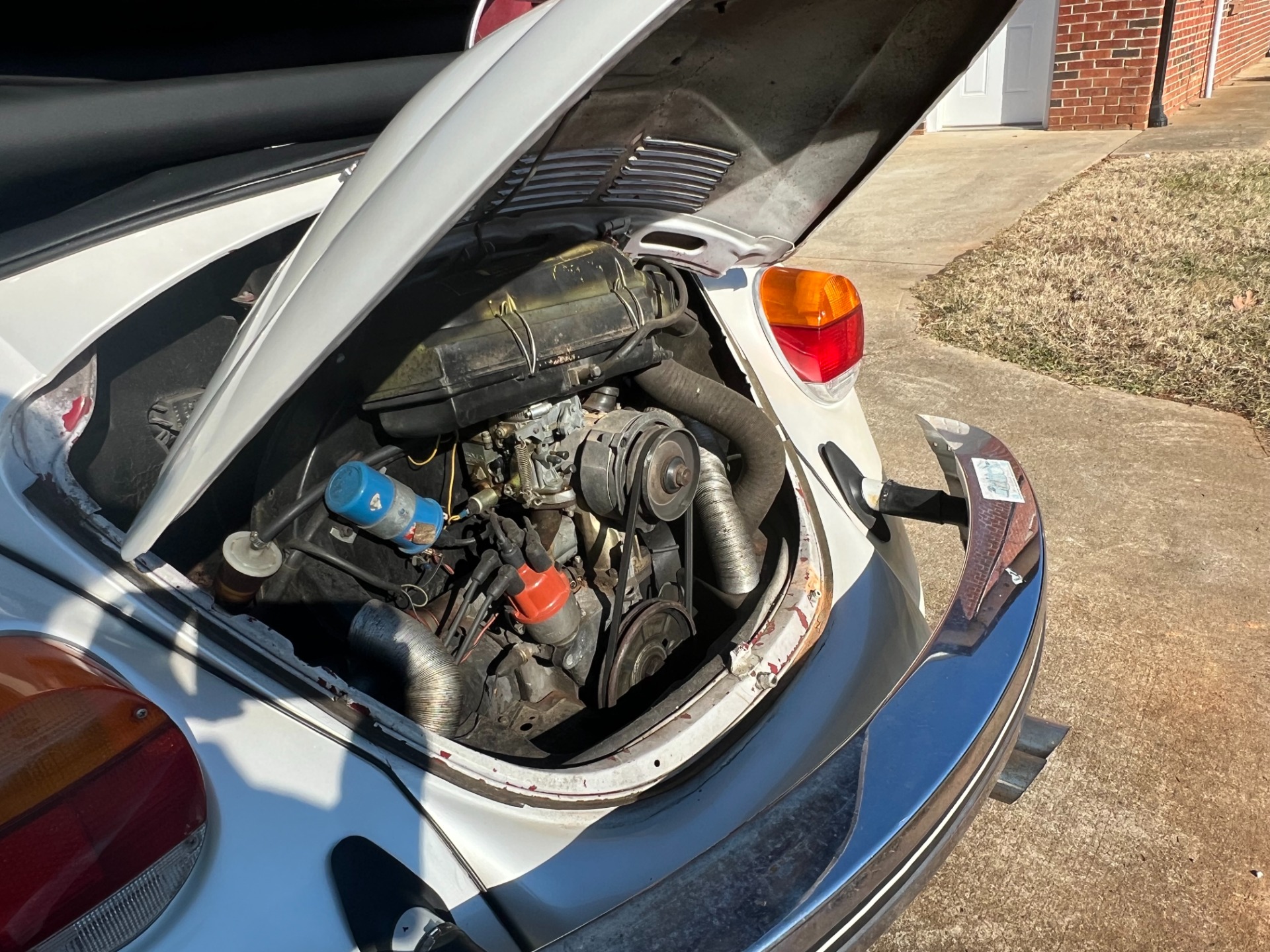 Used 1975 Volkswagen Karmann Beetle Convertible For Sale ($15,000 ...